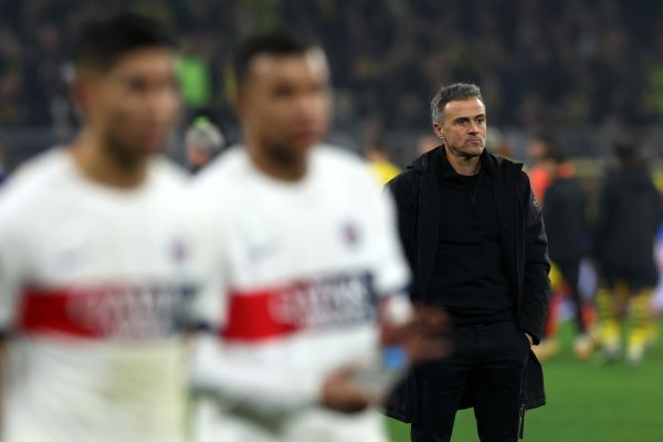 Luis Enrique no se arrepiente de manejar el empate ante el Dortmund ... Luis Enrique no se arrepiente de manejar el empate ante el Dortmund ...